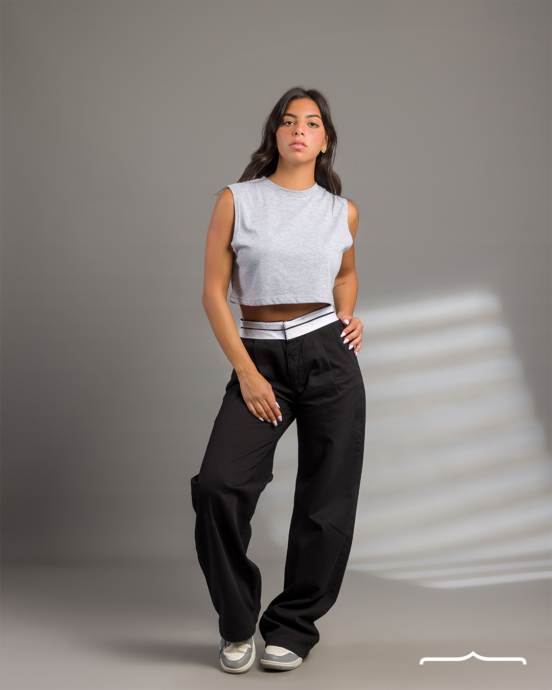 Basic Grey Crop Top | Your Style, Your Rules.